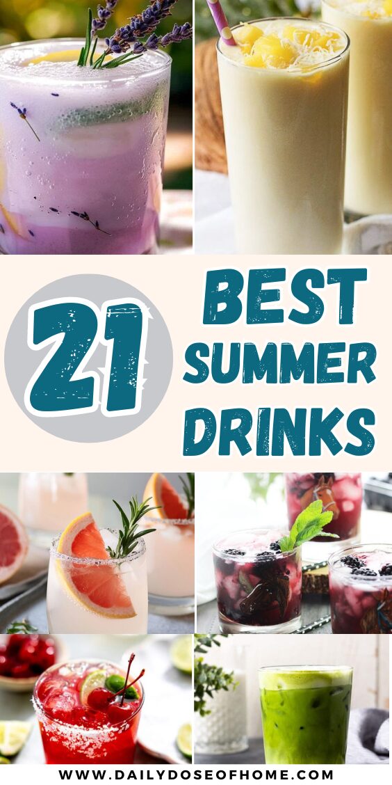 21+ Best Summer Drinks That Will Wow Your Neighbors