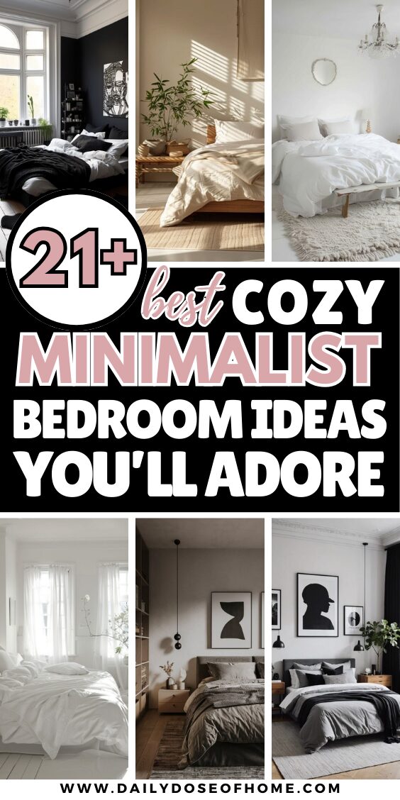 21+ Minimalist Bedroom Ideas for a Peaceful Space You’ll Adore: Create ...