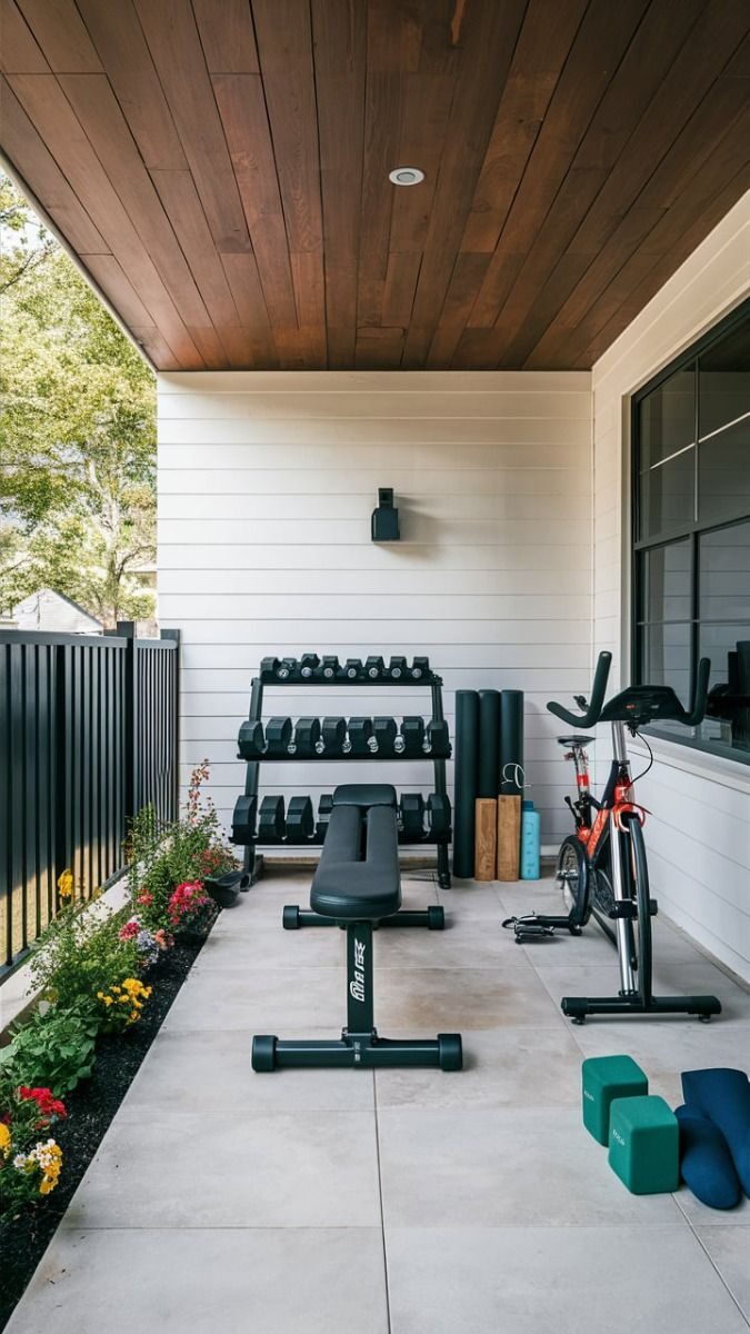 19+ Small Home Gym Ideas to Maximize Your Space: Get Fit at Home ...
